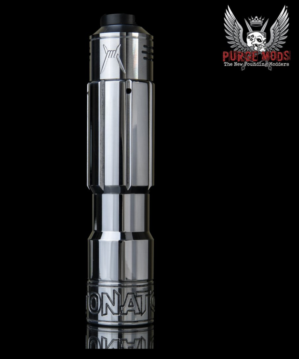 Purge Mods The Detonator Mech Mod Kit With Purge X 28.5mm RDA